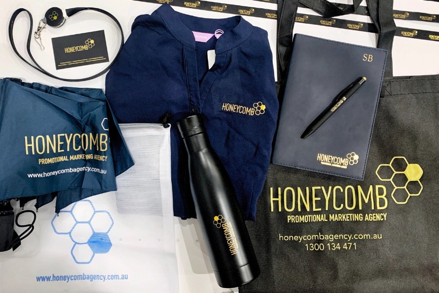Branded Merchandise Solutions | Honeycomb Agency